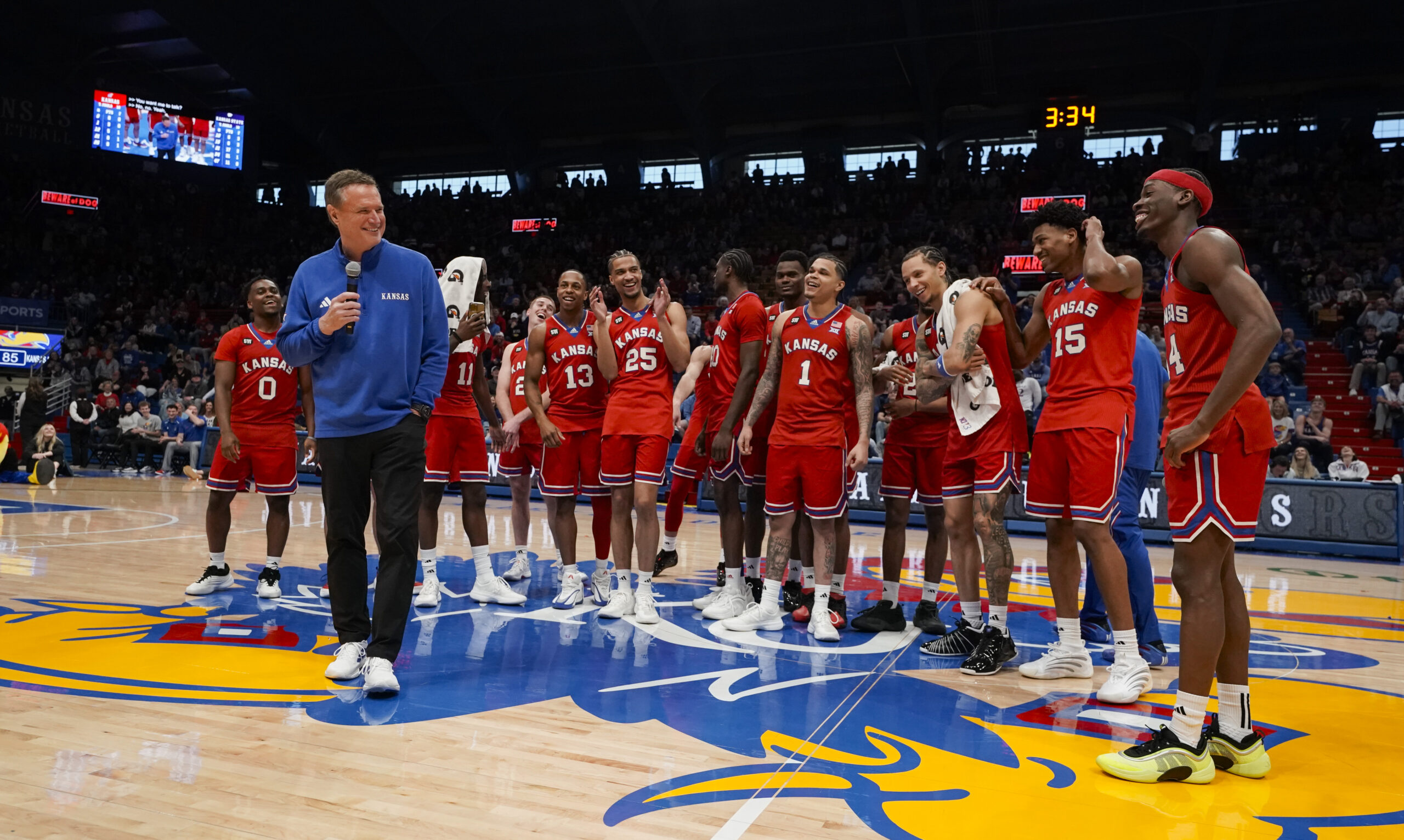 KU earns No. 3 seed in Big 12 tournament, will play on Thursday night ...